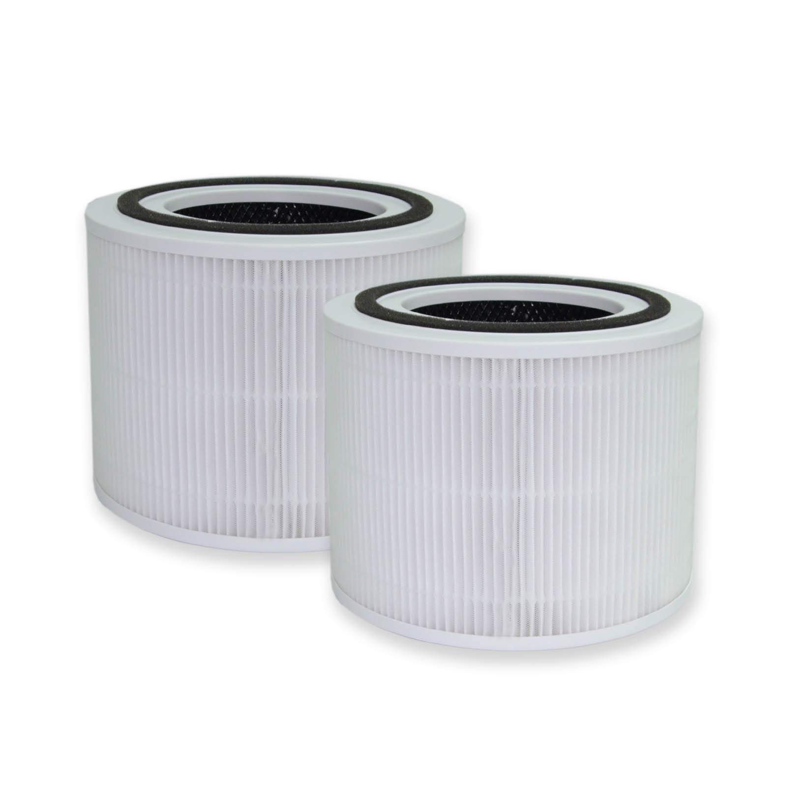 PUREBURG Replacement Filter Compatible with PuroAir 240 Air Purifier,2-Pack H13 HEPA 4-Stage Filtration Activated carbon Air Clean Dust VOCs