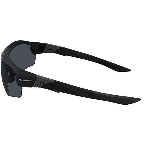 Nike Show X3 Rectangular Sunglasses, Matte Black, 72/9/130