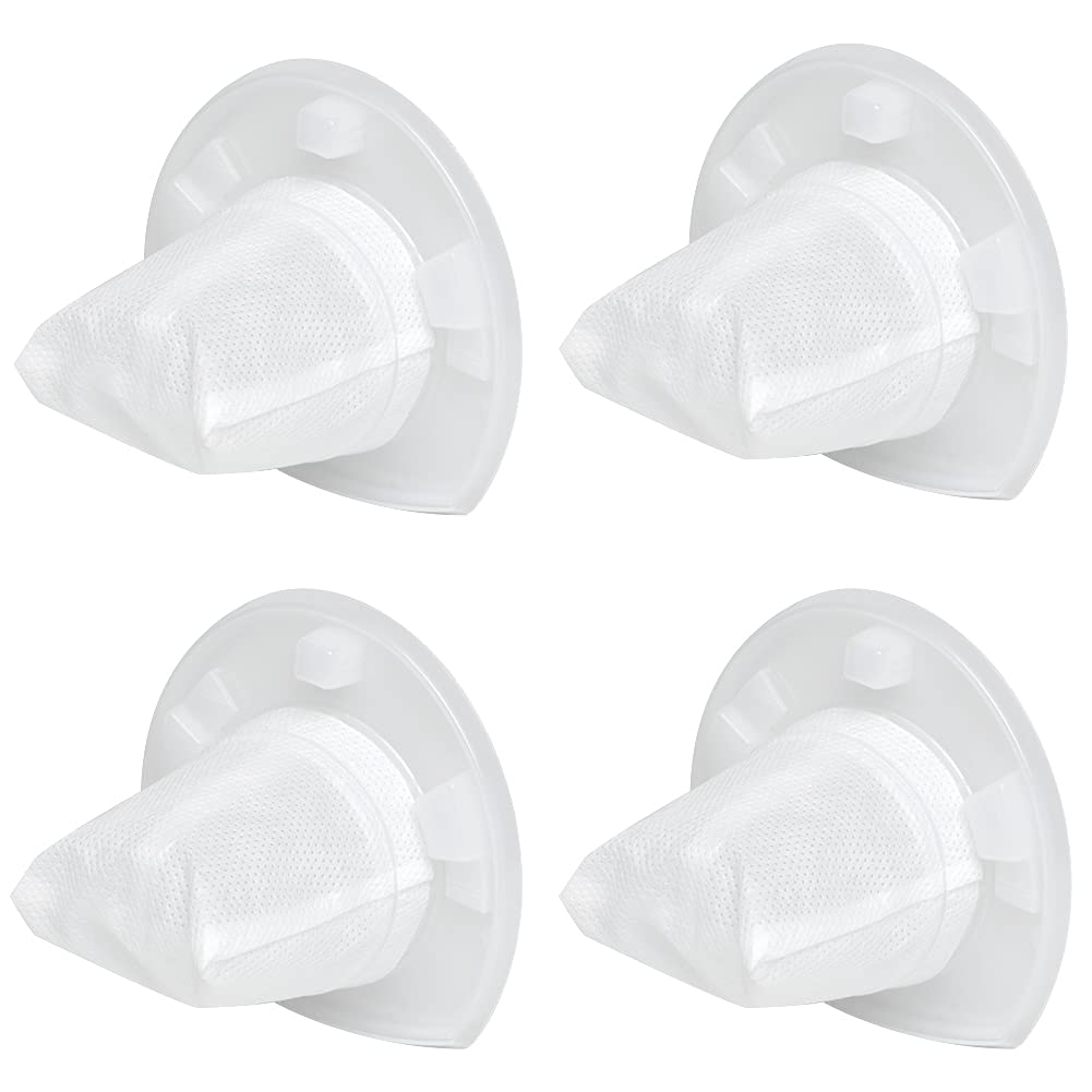 Laukowind 4 Pack Replacement Filter for Black & Decker Power Tools VF110 Dustbuster Cordless Vacuum Compatible CHV1410L,CHV9610, CHV1210, CHV1410, CHV1410B, CHV1510, BDH2000L