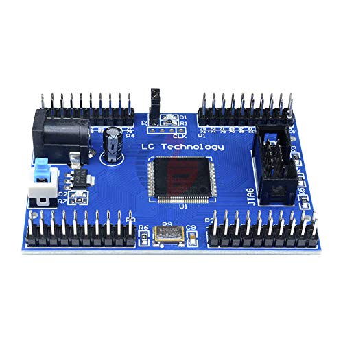 MAX II EPM240 CPLD Development Board DC 5V FPGA Experiment Board Learning Breadboard with Power Supply Jack Switch