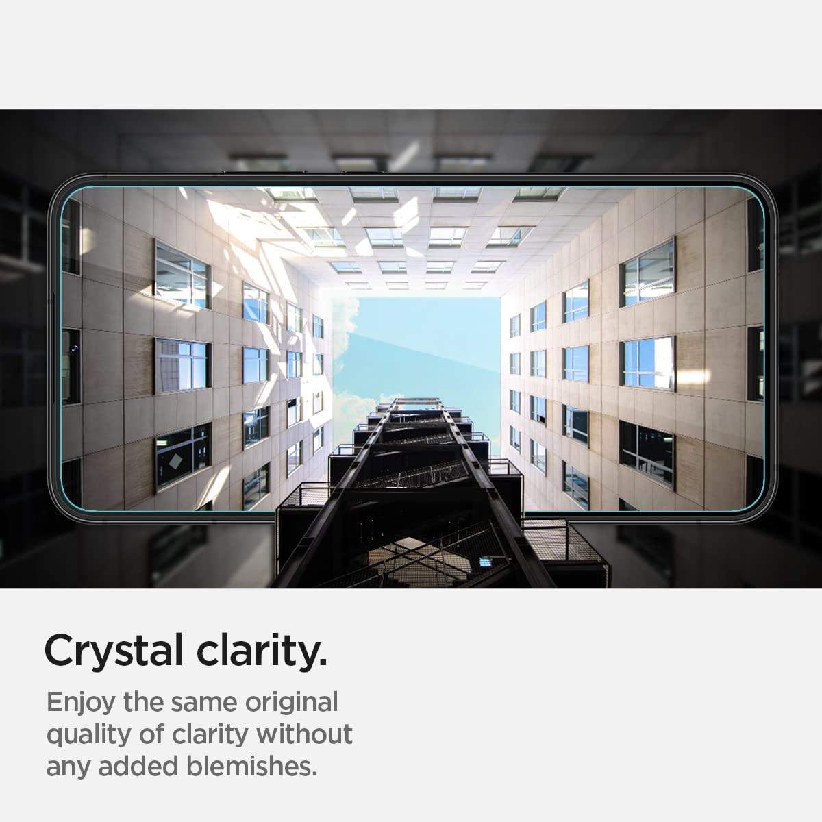 Spigen Tempered Glass Screen Protector [Glas.tR EZ Fit] designed for Galaxy S22 [Case Friendly] - 2 Pack