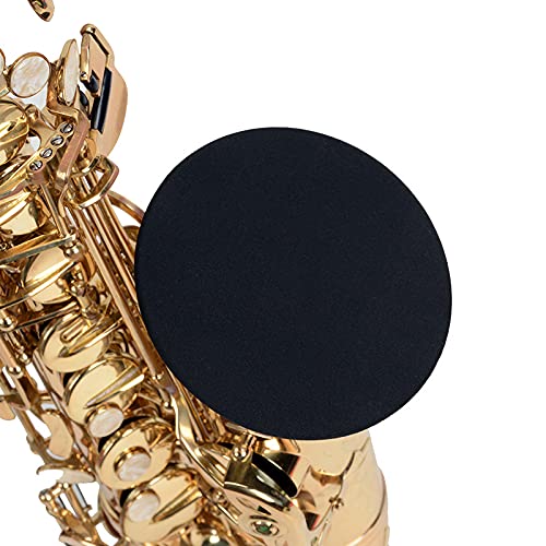 Music Instrument Bell Cover 8'',Washable and Reusable,Double-Layer Bell Cover for Standard Trombone Alto Horn Baritone Saxophone