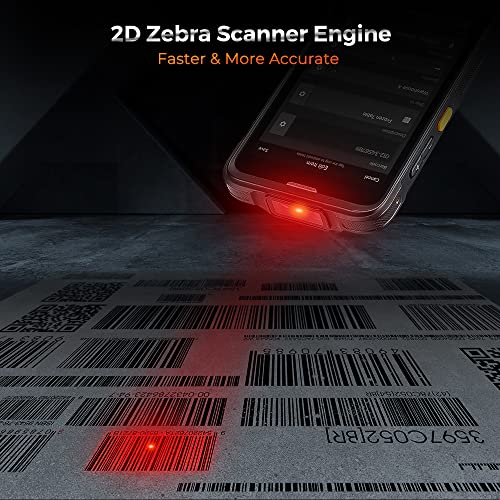 MUNBYN Rugged Tablet, 10.1 inch Windows 10 Pro Rugged Tablet and 2023 Newest Android Barcode Scanner, Android 11