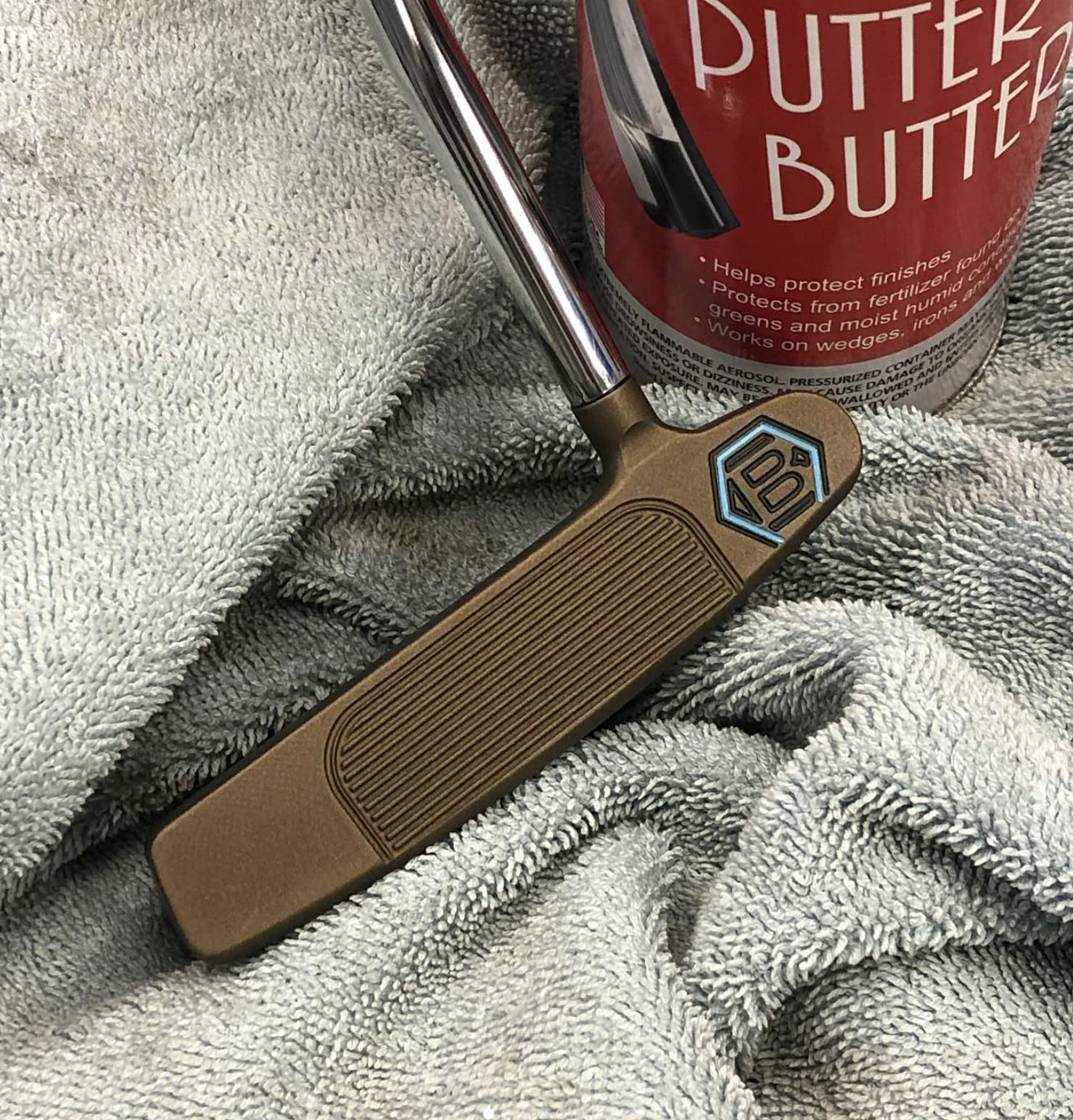 Putter Butter - 2oz Spray Bottle - Golf Club Finish Protector - Protect Your Investment. Use On All Clubs. Made in The USA.