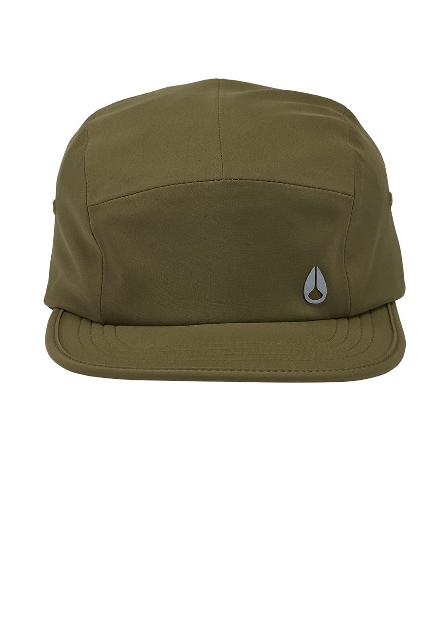 NIXON Mikey Tech Strapback Hat - Moss Green