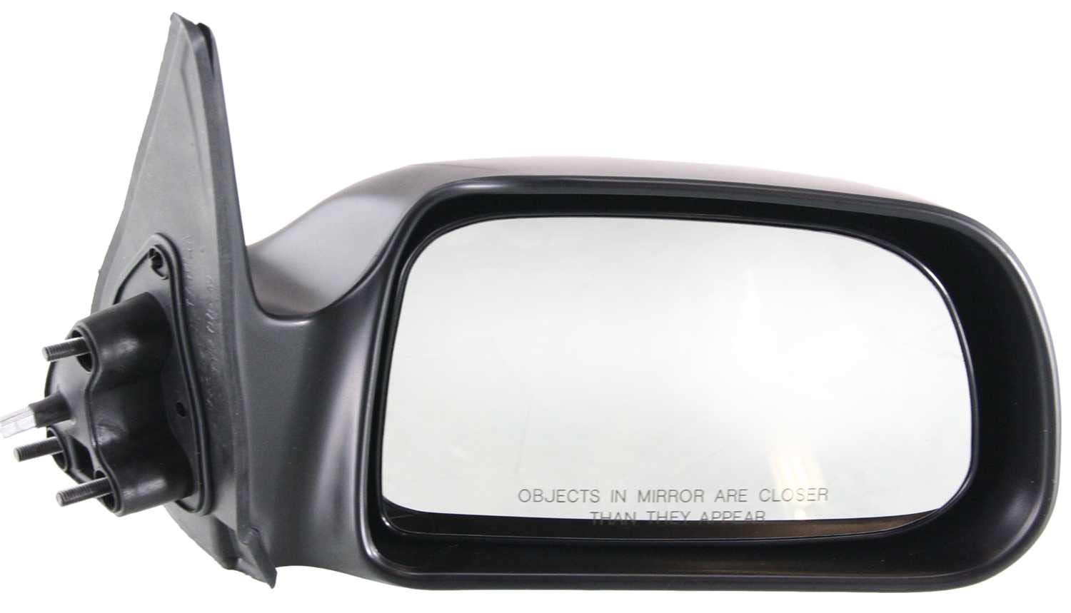 Kool Vue Left & Right Manual Remote (Lever Control) Door Mirrors Compatible With Toyota Tacoma 2000-2004 Paintable Pair