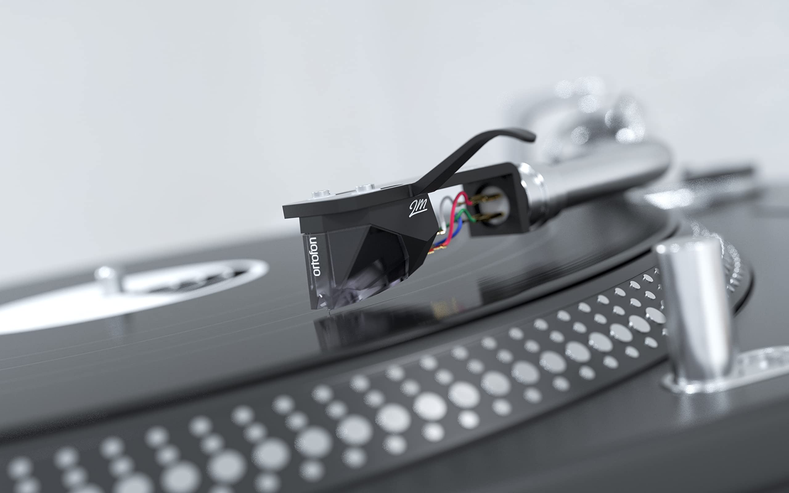 Ortofon 2M Silver Premounted on SH-4 Black Headshell