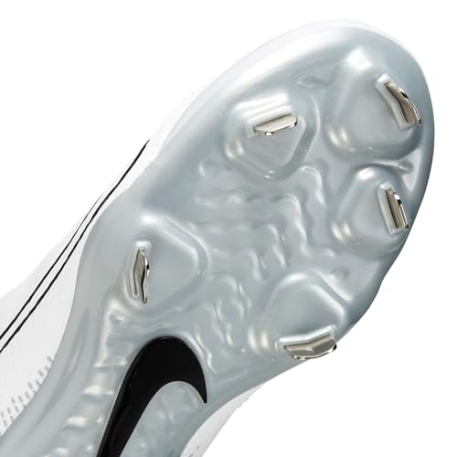 Nike Hyperdiamond 4 Pro Metal Softball Cleats White | Black Size 7.5 Medium