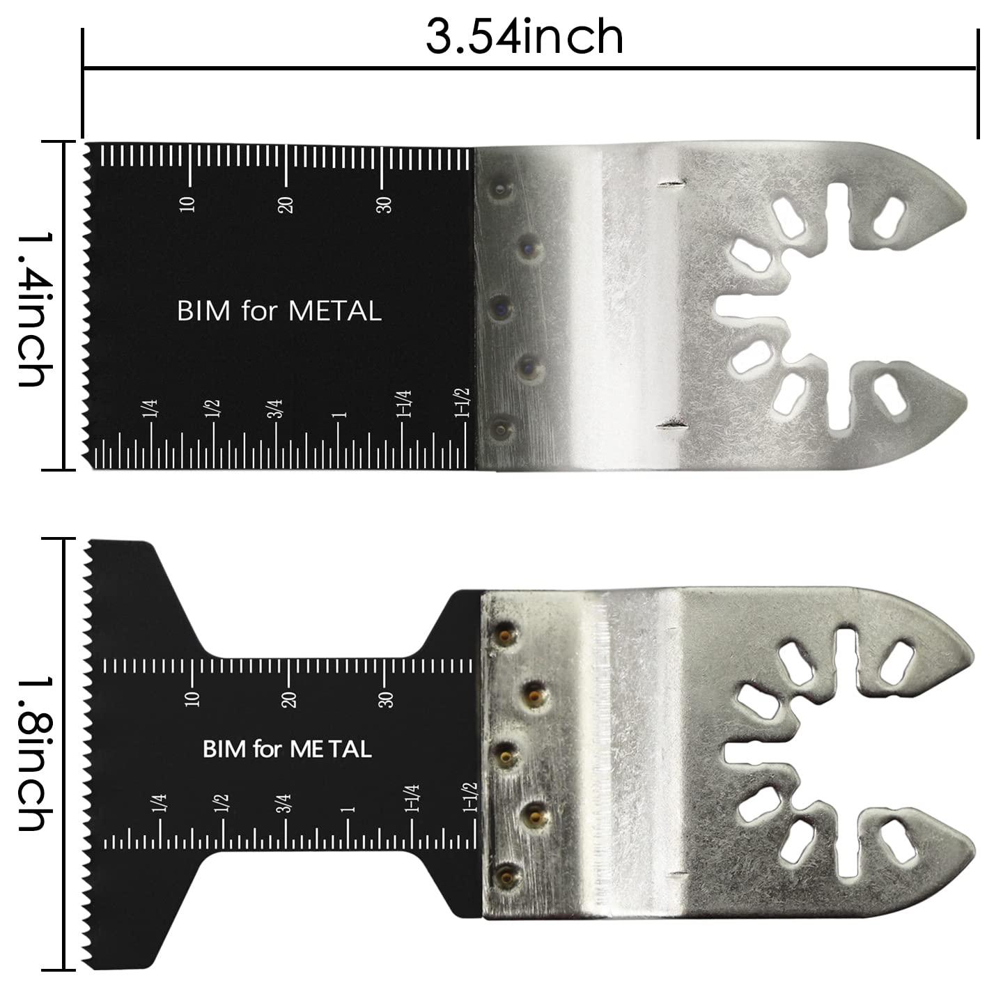 Oscillating Multi tool Saw Blades German technology 68 pcs Quick Release Tool kit for Wood Plastic Soft Metal Cutting Quick Release Saw Blades Compatible with Fein Multimaster Bosch Makita Milwaukee Rockwell Ryobi Porter Cable Black & Decker Craftsman