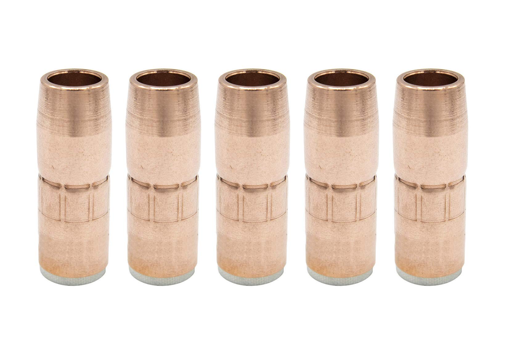 Nozzle For N-M5800C 5/8" ID Flush AccuLock MDX Fits Miller MDX-250 Mig Gun (5-PK)