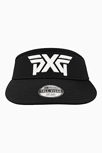 PXG Lightweight Prolight Tour Visor, UPF 50+ Sun Protection, Superior Odor-Free Cooling Fabric, Adjustable Sliding Buckle Closure - Black