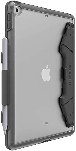 OtterBox - Clear iPad Case for 7th, 8th, & 9th Gen, 10.2" (ONLY) - Scratch Resistant Tablet Case with Integrated Stand, Sleek & Slim Design (Slate Grey)
