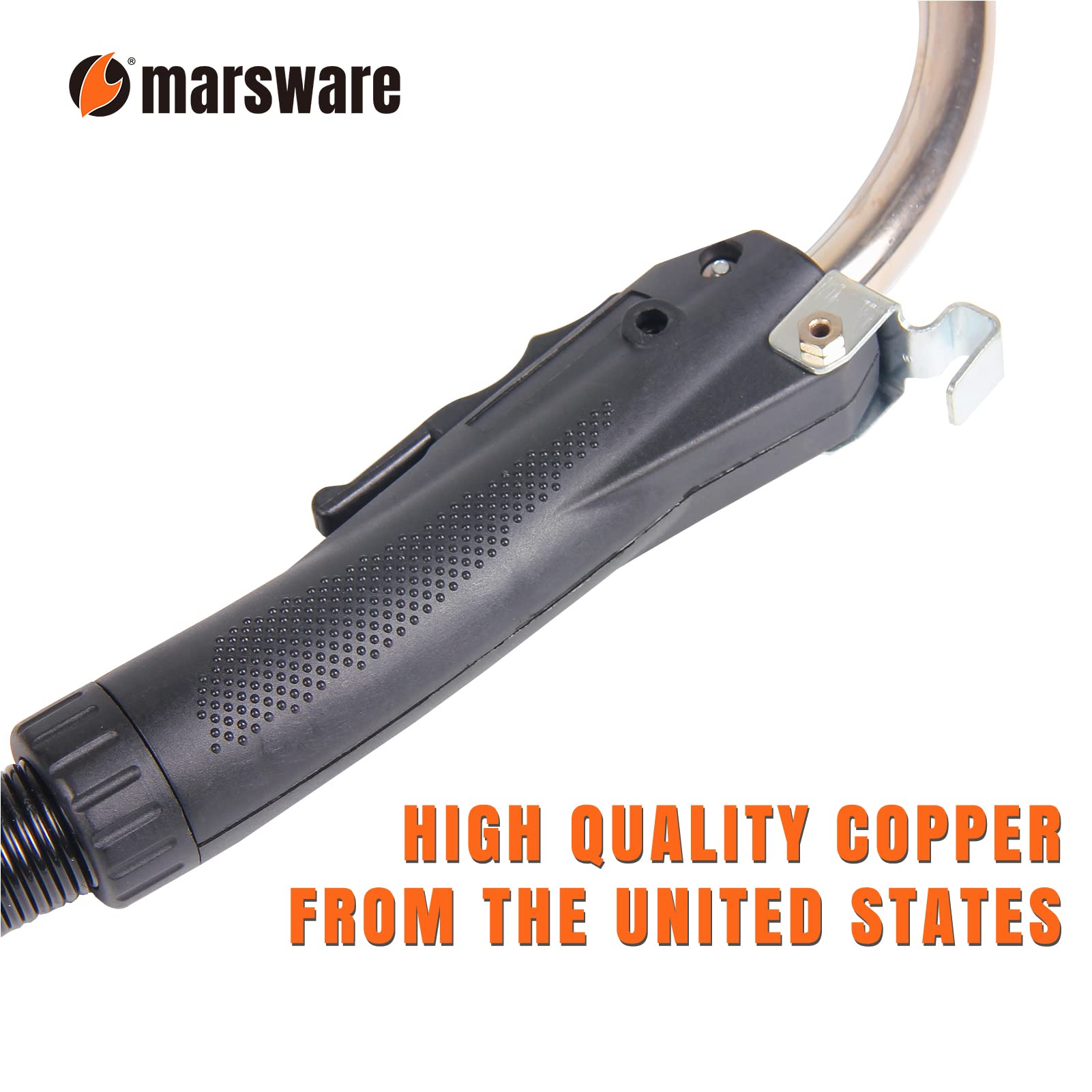 marsware MIG Welding Gun Torch Stinger Compatible with Miller M-25 169598 Millermatic 212 & 252, MIG Semiautomatic Gas-Shielded Welding Guns for 15ft 250A