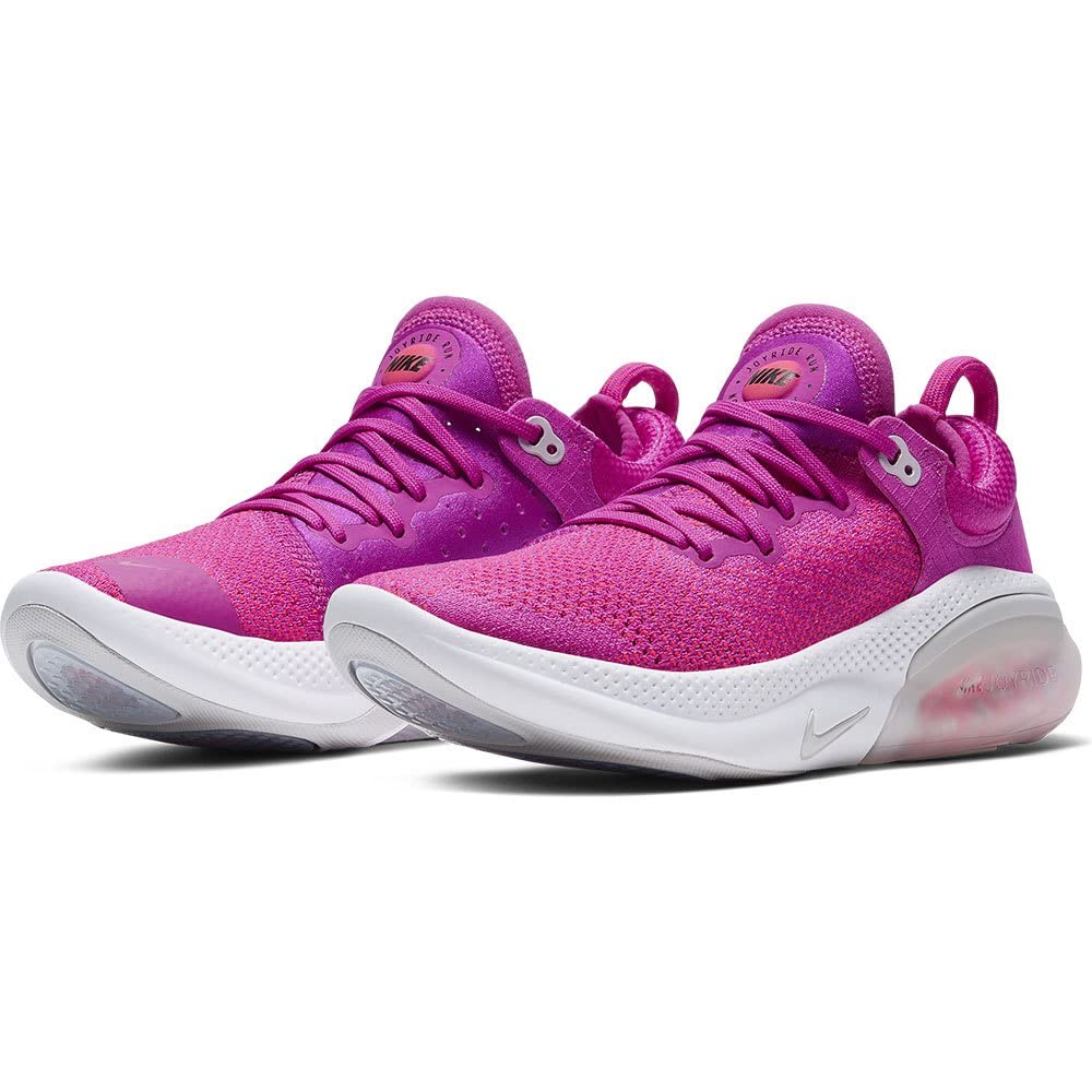 Nike Women's Joyride Run Flyknit Running Shoes (Fire Pink/Vast Grey, 8.5)