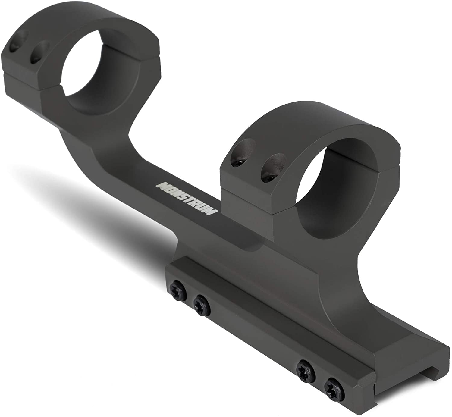 Monstrum G3 8-32x56 FFP Rifle Scope | Monstrum Extended Length Offset Scope Mount | 20 MOA | Bundle