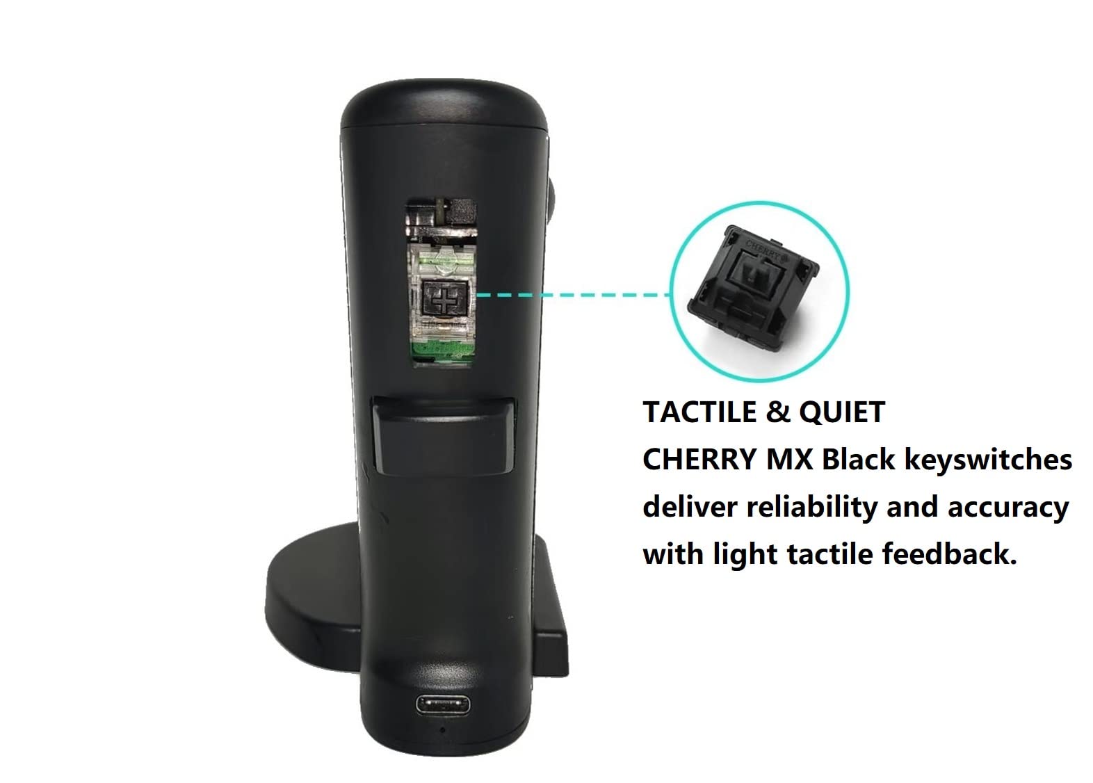 RAGNOK Shooting Gaming Mouse for FPS and TPS Games - Vertical Grip Mouse/Trigger Style Silent Buttons - Rechargeable Mouse 16000 DPI for PC, Computer, Desktop, Laptop,