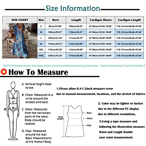 Sequin Women Vintage Floral Sleeveless Dress 2 Piece Set Womens Chiffon Beach Midi with Cardigan Suit Classy Blue