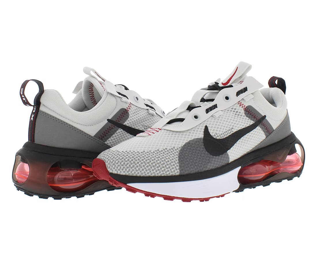 Nike womens Air Max 2021 Se Shoes, Photon Dust/Varsity Red/White/, 9