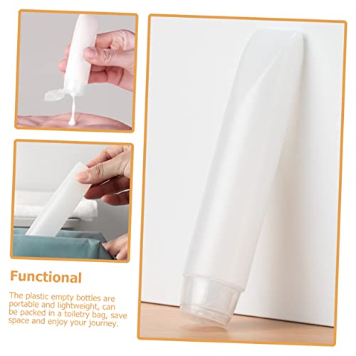 Zerodeko 12pcs lotion bottle pp refillable travel bottles face wash dispenser Multipurpose travel containers for toiletries Vial multi-use lotion bottles empty bottle Leakproof