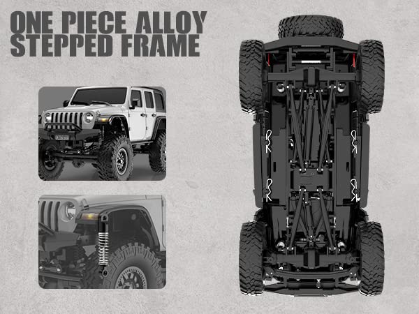 RACENT RC Truck for Boys and Girls