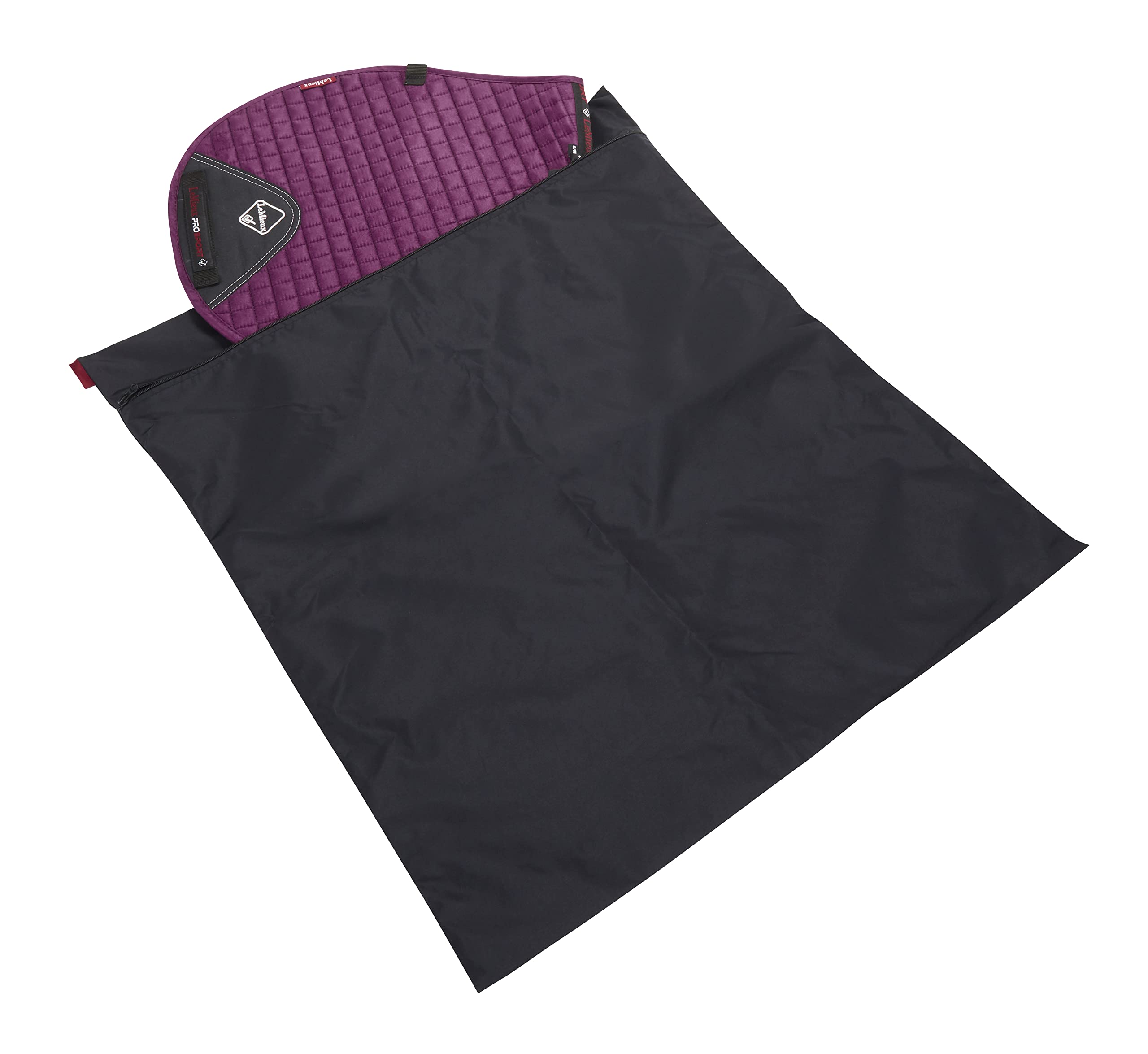LeMieux Laundry Wash Bag in Black Prevents Horse Hair Blocking Washing Machine - 75 x 80 cm Large