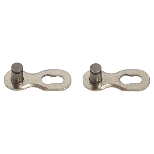 Sports Chain, Variable Speed Chain Stainless Steel Flexible 9 Speed with Buckles for Road Cycling