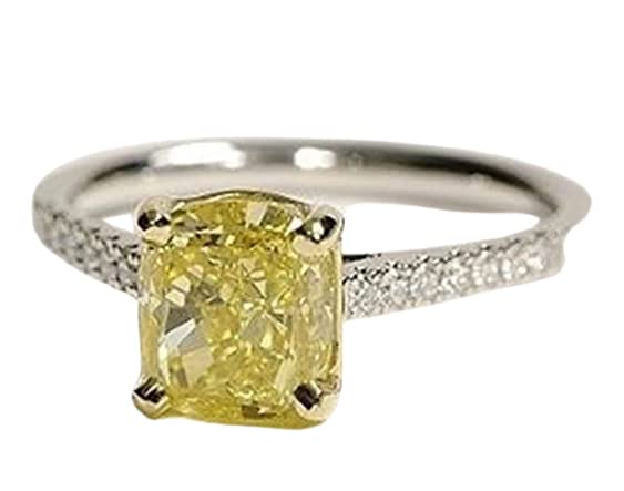 Natural Yellow Sapphire Ring, 925 Sterling Silver Handmade Ring, Gift for Her, Gemstone Ring, Birthstone Rings for Women Gift