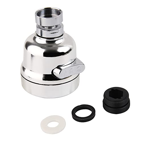 Solimeta Kitchen Sink Faucet Aerator, 360° Rotatable Faucet Sprayer Head Replacement, Water Saving Faucet