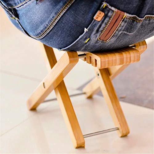 Miwayer Bamboo 4 Gears Adjustable Upscale Guitar Foot Rest Non-Slip Foot Stool Foldable Footrest from 4.5" up to 8",Accessory for Classical Acoustic Guitar Part
