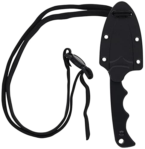 Smith & Wesson H.R.T Spear Point Neck Knife 5.5 in Overall Length with 2 in Blade Length and Breakaway Lanyard