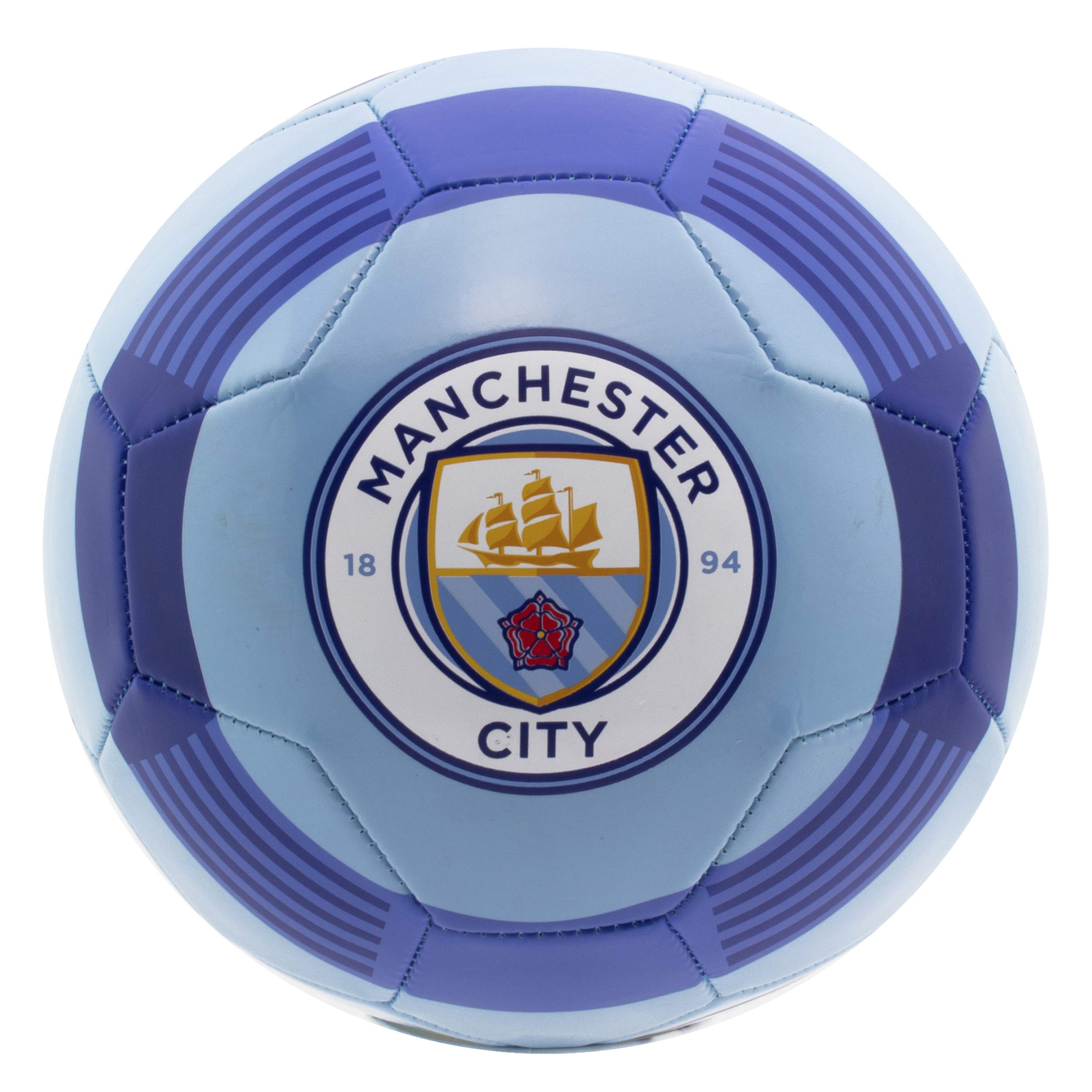 MACCABI ART Official Manchester City FC Soccer Ball, Size 5
