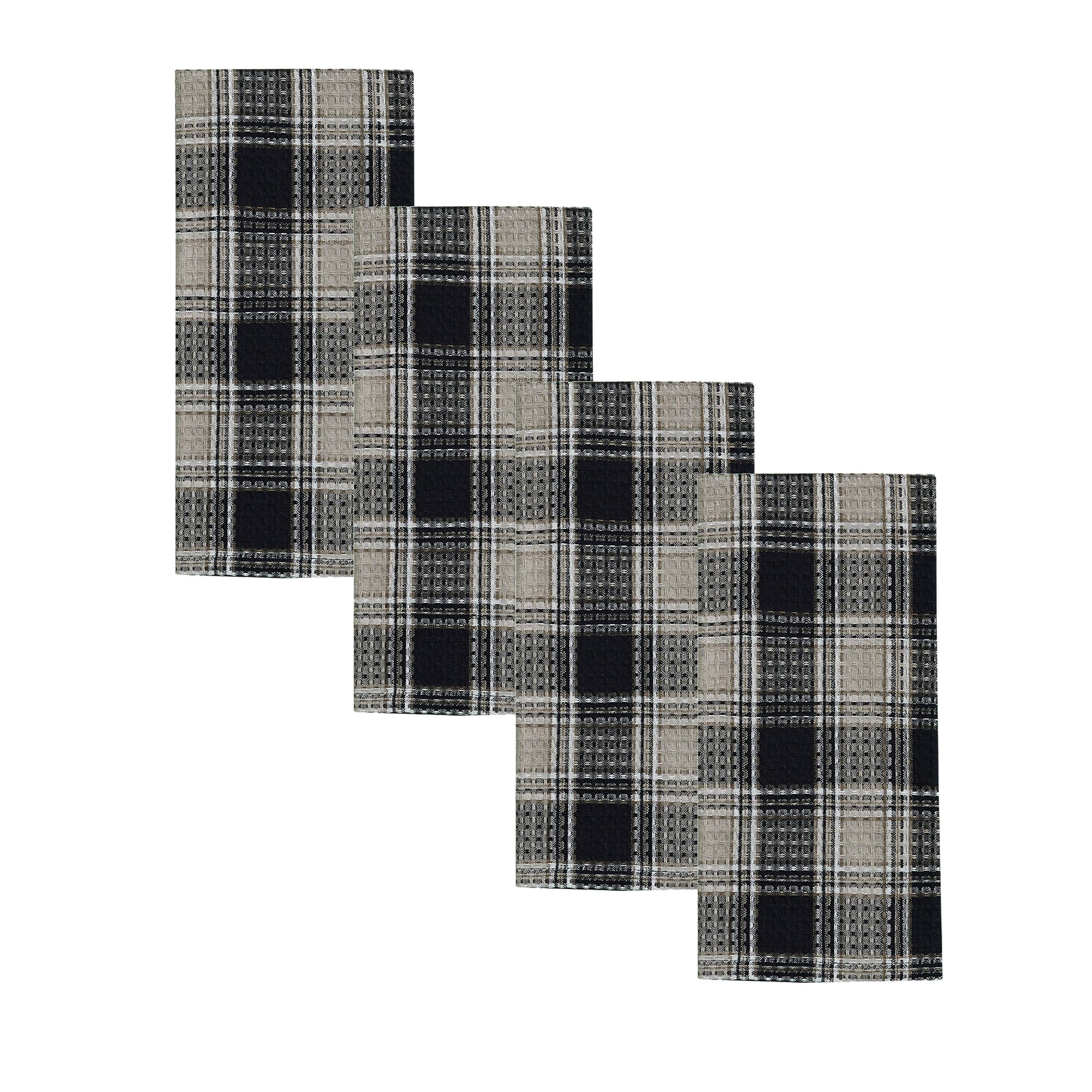 Park Designs Soapstone Waffle Dishtowel Set of 4