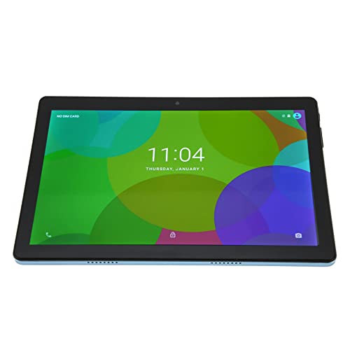 Yunseity 10 Inch IPS HD Tablet, 4G 5G WiFi Calling Tablet, 4GB RAM 256GB ROM PC Tablet, MT6735 8 Core CPU, Dual Stereo Speakers, Great for Gaming Reading Learning (Blue)