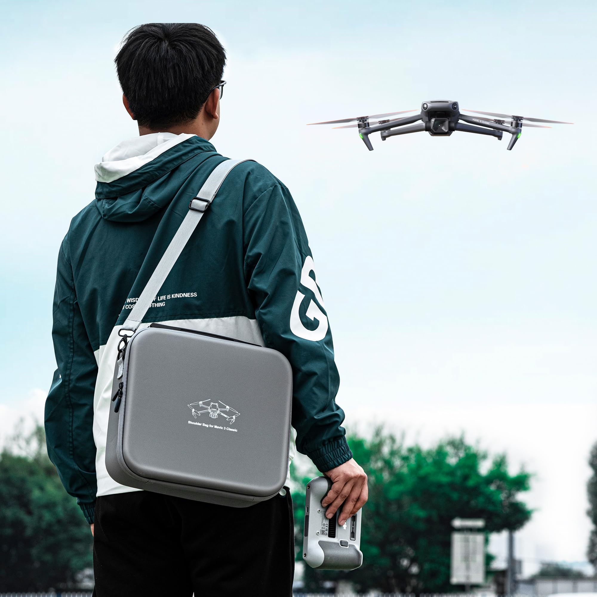 Tomat Mavic 3/Mavic 3 Classic Pro Carrying Case, Portable Travel Bag for DJI Mavic 3 Classic Accessories Compatible RC/RC-N1