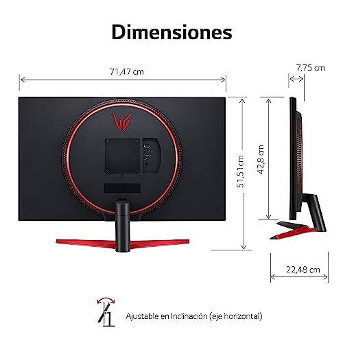 LG UltraGear 32GN600-B - LED-Monitor - QHD - 80 cm (32")