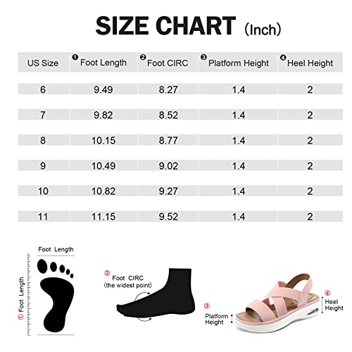 mysoft Women's Air Cushion Sandals