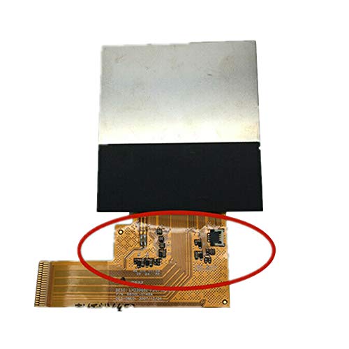 LCD Screen for Game Boy Color Console,Replacement Backlight LCD Screen Adapter Plate Kit