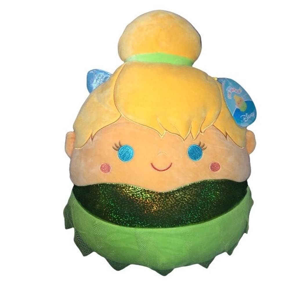 Squishmallow Official Kellytoy Disney Characters Squishy Soft Stuffed Plush Toy Animal (Tinkerbell, 5 Inches)