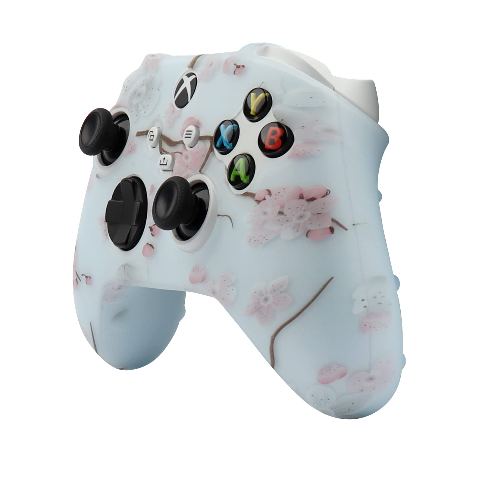 RALAN Controller Silicone Skin, Silicone Controller Cover Skin Protector Compatible for Xbox Series X Controller (Thumb Grip x 6)