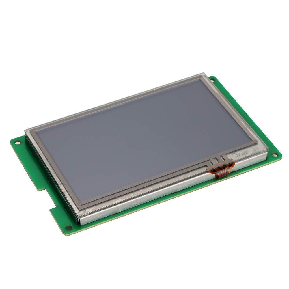 Tyenaza 4.3-inch TFT LCD Display Touch Panel with UART Port TFT LCD Module Color Resistance Touch Screen for 3D Printer DIY Support Text Music