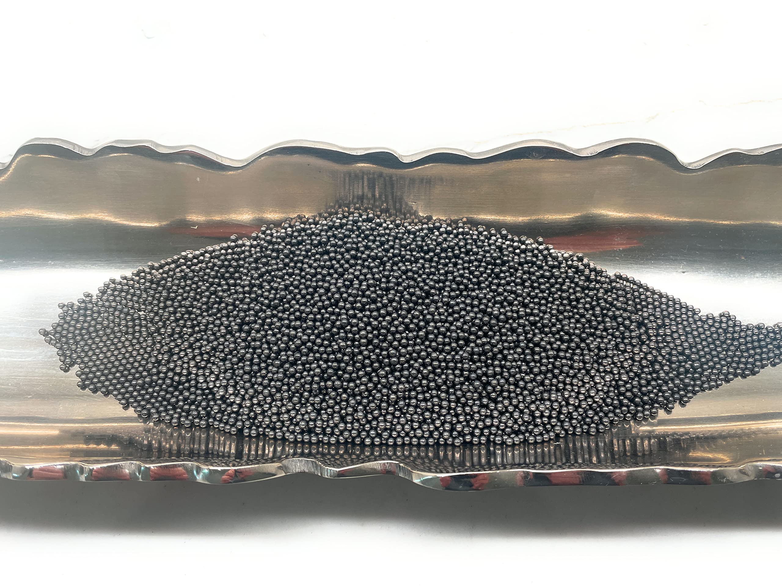 METAL MAGERY Lead Shot Balls #7.5 2lb Bag of 7 1/2 Lead Shot BBS for Reloading and Adding Weight, Graphite