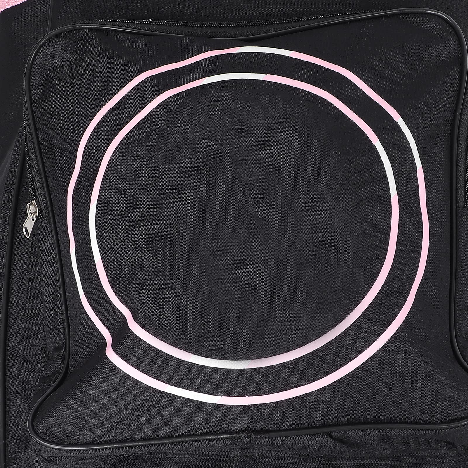 Outdoor Travel Bag, Solid Convenient Aviation Bag Durable for Professional Use for General Purpose for The Clubs for Traveling(Pink)