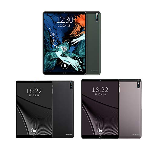 mewmewcat Tablet Computer, 10.1'' Metal Tablet with MT6592 Eight-core Processor 1280 * 800 Resolution 2GB+32GB Memory Support 2G/3G Calls Green+Black US Plug