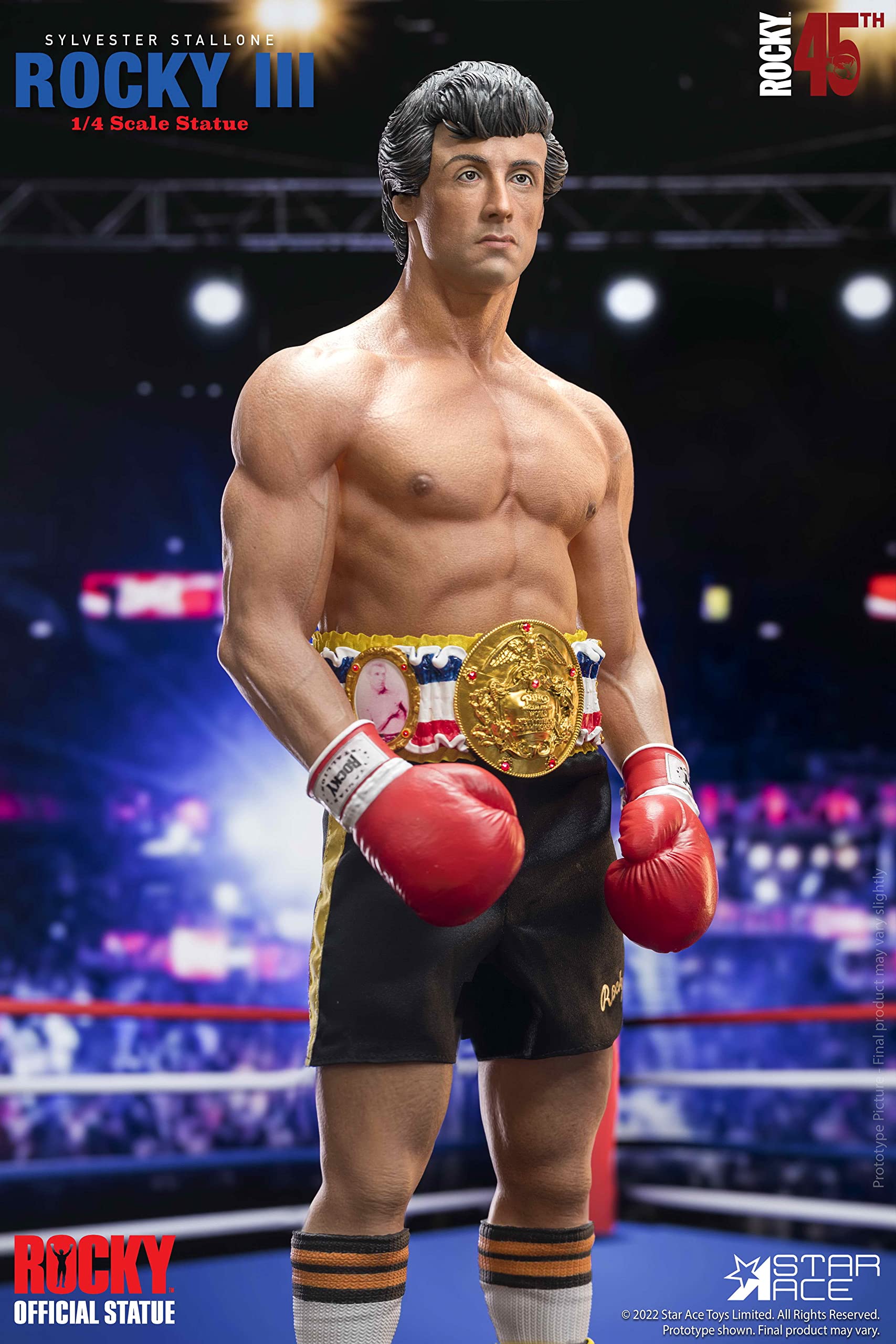 Rocky II 1979 Rocky Balboa 1/4 POLYRESIN Statue DLX VER