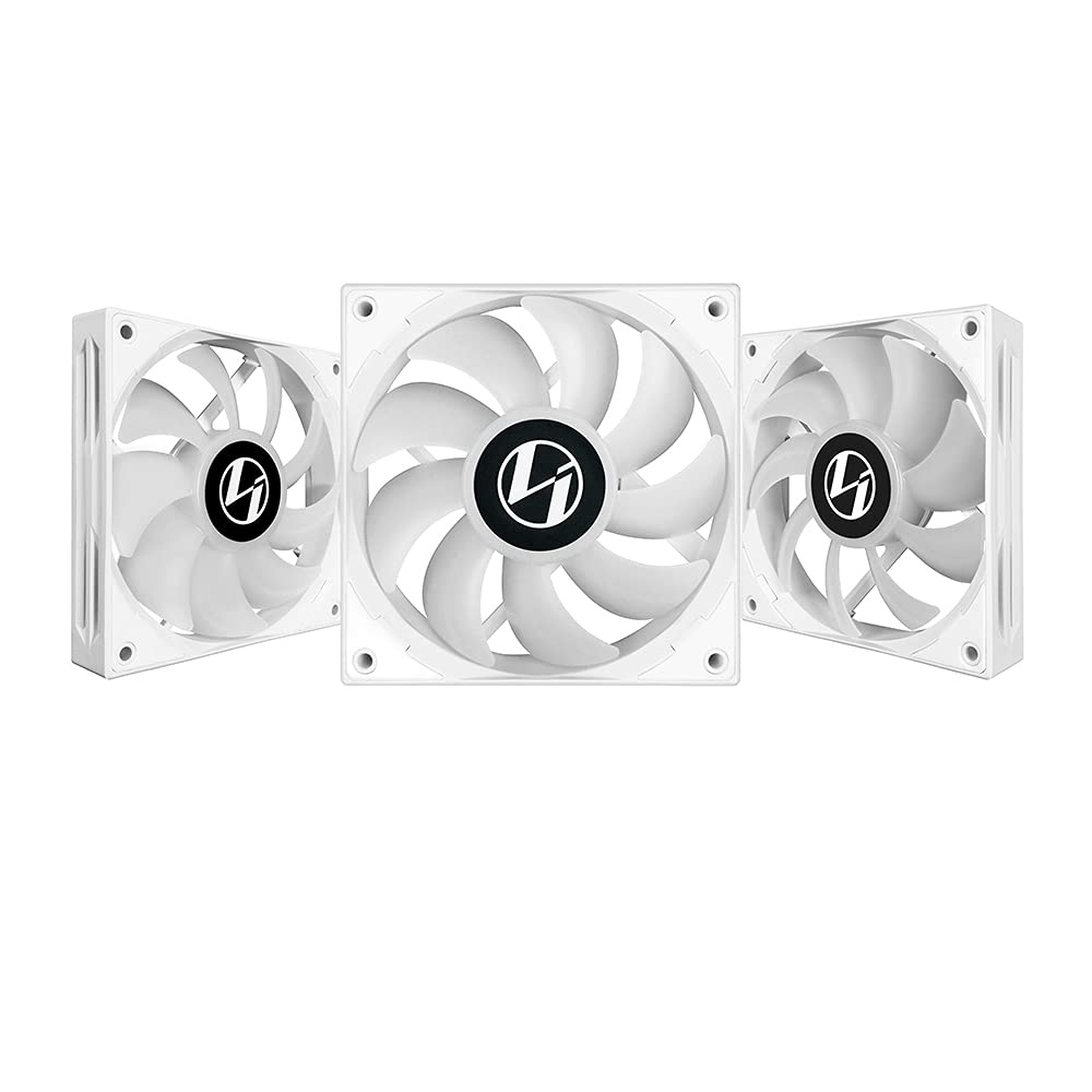 Lian Li ST120-3W White 3 Pack, ARGB 120mm LED PWM, with Fan Controller