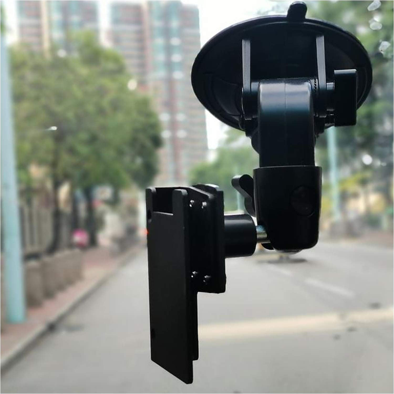 Mcbazel 9 cm 3.5 inches Vacuum Suction Cup Car Windshield Mount Holder Stand for BAOFENG YAESU ICOM Walkie Talkie Mobile Radio
