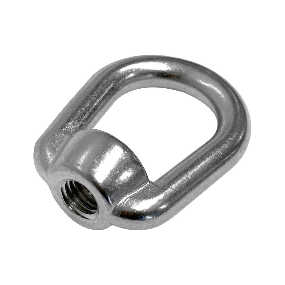 Stainless Steel 316 Marine Eye Nut 5/8" UNC Tap Thread, WLL 3400 lbs | Pack 4 |