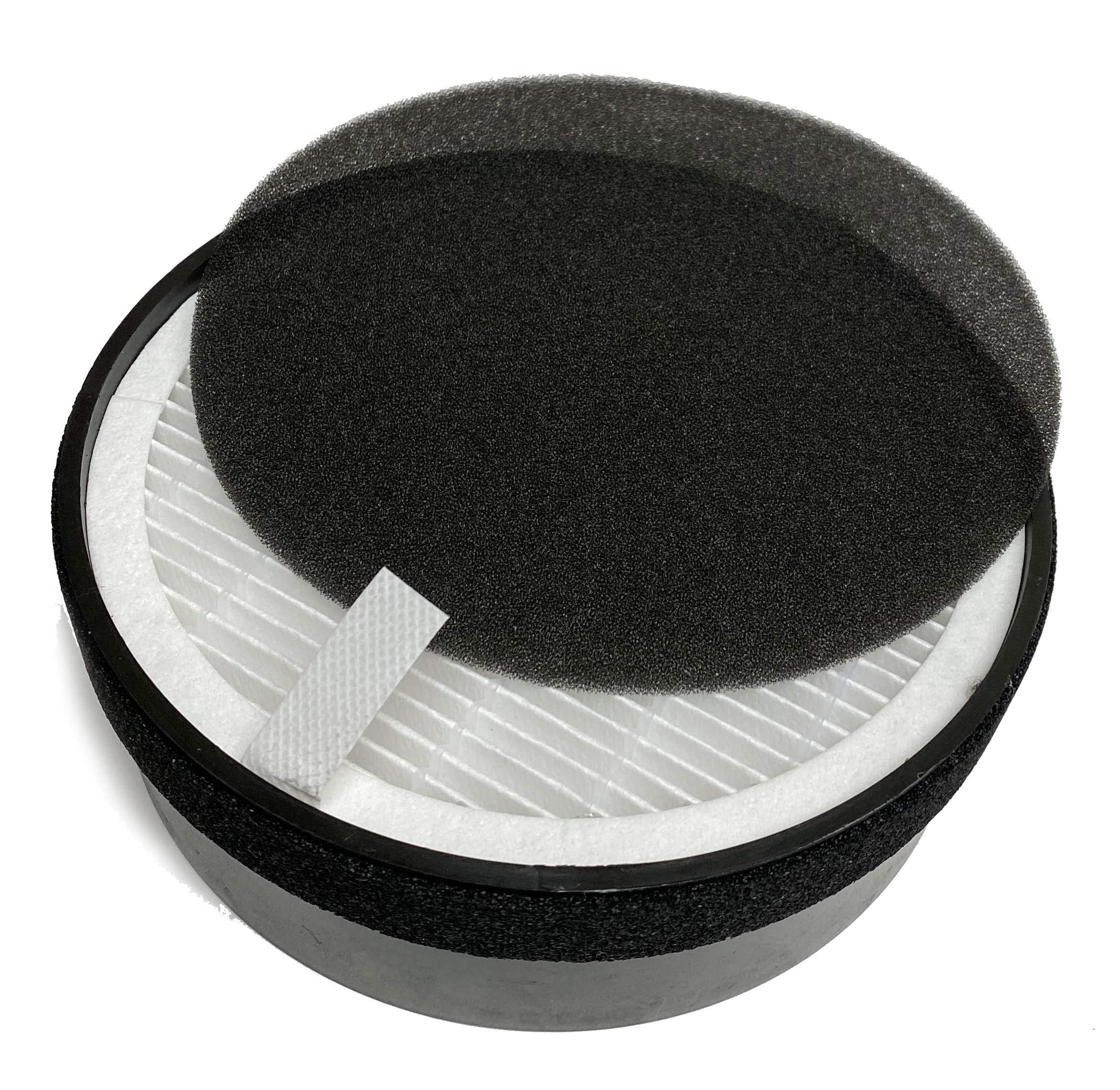 Nispira True HEPA H13 Air Filter Replacement Compatible with hOmeLabs Compact Air Purifier HME020248N 3 Stage Filtration with Night Light Office Bedroom, 1 Unit