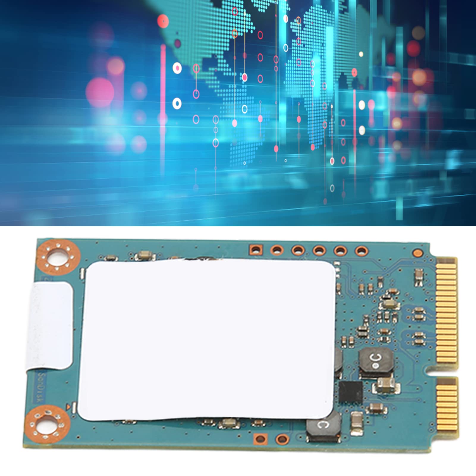 SSD Msata 16GB Internal Solid State Drive, Mini Sata Disk Drive High Performance Hard Drive for Desktop Laptop Notebook for Home Office