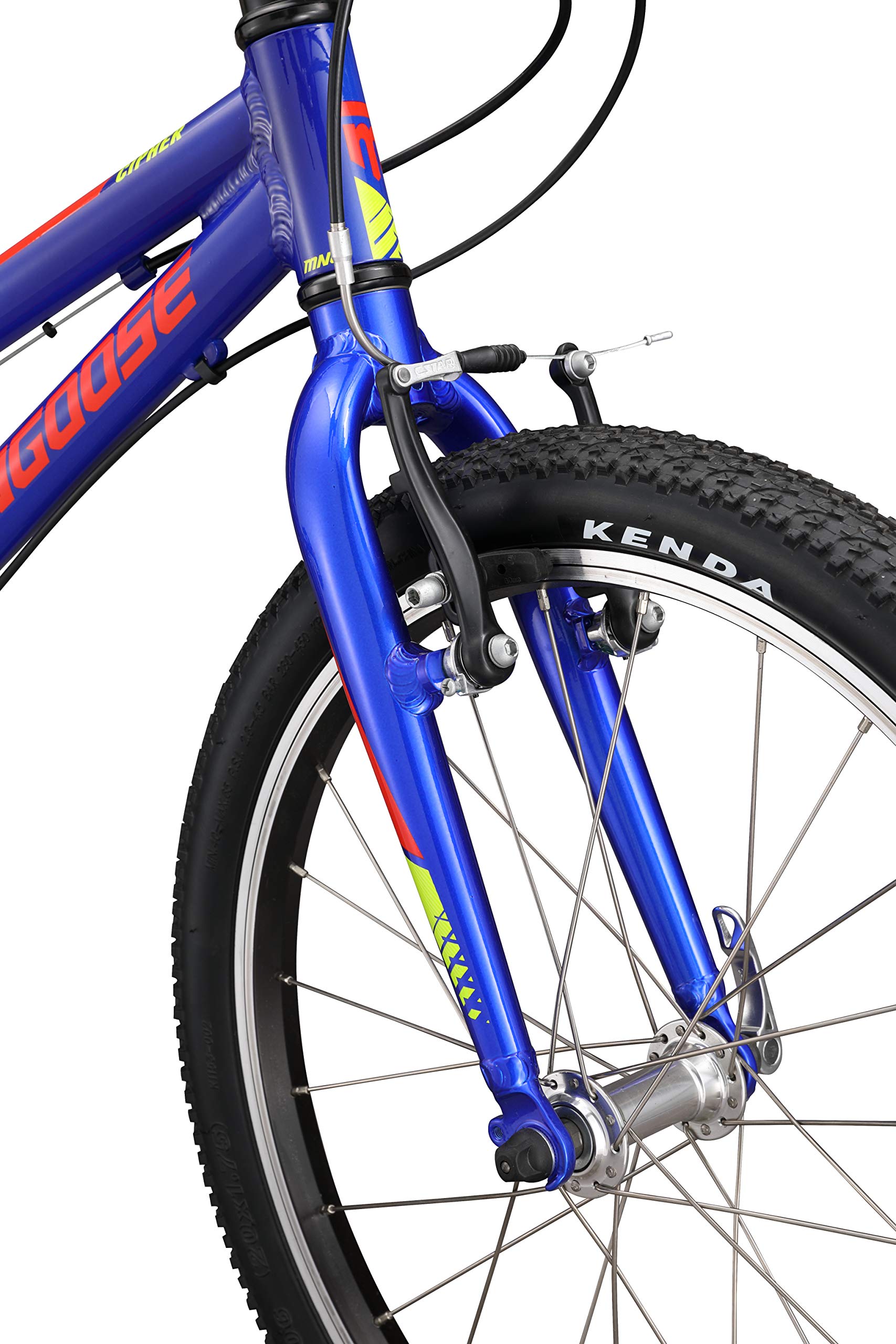 Mongoose Cipher Kids Mountain Bike Blue, 20-Inch